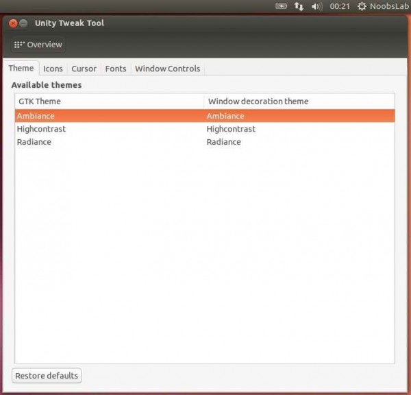 Unity Tweak Tool：Ubuntu 桌面校調工具 – G. T. Wang