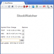 StockWatcher：Google Web Toolkit(GWT) 入門 (三) – G. T. Wang
