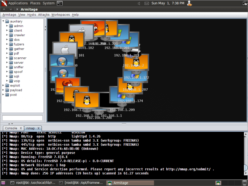 BackTrack：駭客專用的 Linux – G. T. Wang