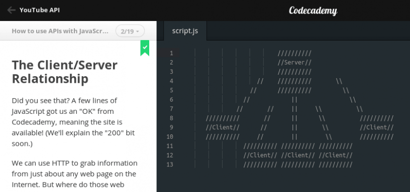 Codecademy：一個線上互動式程式設計學習網站（JavaScript、jQuery、PHP、Python、HTML/CSS、Ruby 等 ...