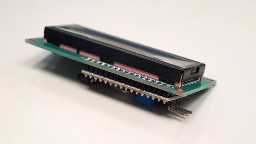 Arduino 使用 1602 IIC（I2C） LCD 點陣液晶模組 – G. T. Wang