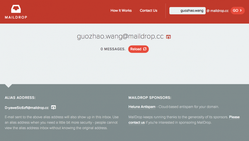 MailDrop 拋棄式的暫時信箱，避免垃圾信件的煩惱 – G. T. Wang