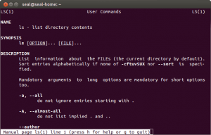 在 Unix/Linux 中顯示彩色的 Man Page 文件 – G. T. Wang