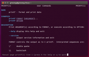 善用 man 指令查詢 Linux 線上手冊（Man Page） – G. T. Wang