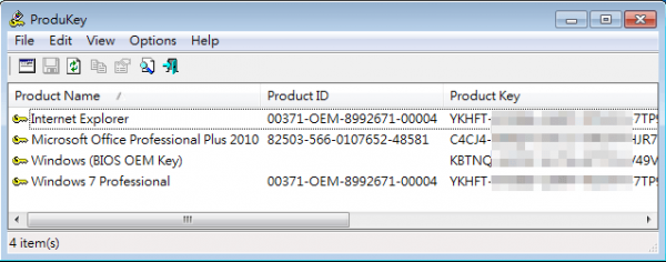 如何從電腦中找出 Windows 或 Office 的產品金鑰 – G. T. Wang