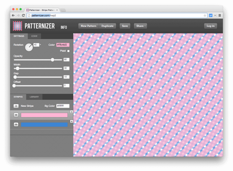 免費產生與下載無縫圖案（Seamless Pattern）網站整理 – G. T. Wang