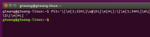 自訂 Linux 的 Bash Shell 命令提示字串 Prompt（一）：基本用法 – G. T. Wang