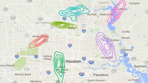 R 的 ggmap 套件：繪製地圖與資料分佈圖，空間資料視覺化 – G. T. Wang