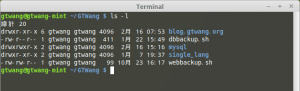 Linux 的 ls 指令教學與常用範例整理 – G. T. Wang
