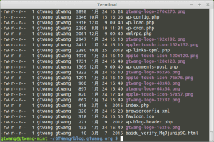 Linux 的 ls 指令教學與常用範例整理 – G. T. Wang