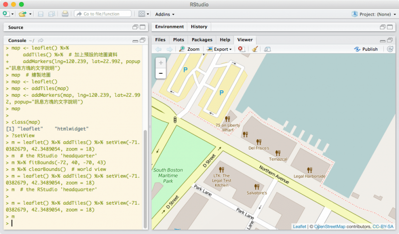 R Leaflet 地圖套件：繪製網頁互動式地圖，呈現經緯度座標資料 – G. T. Wang