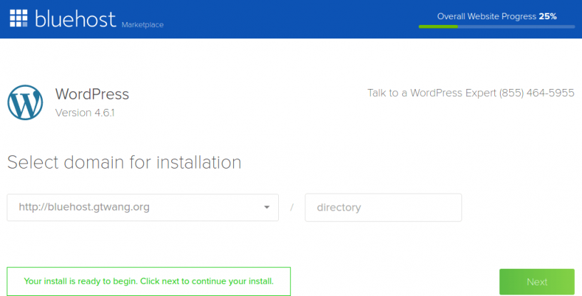 Bluehost 網頁主機空間基本設定與 WordPress 安裝教學 – G. T. Wang