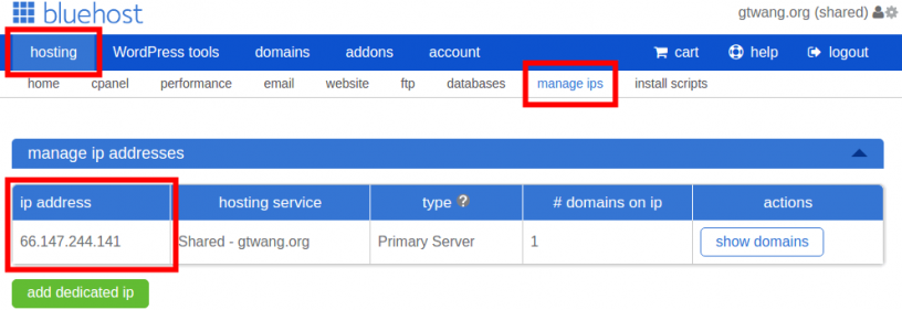 Bluehost 網頁主機空間 SSH 登入設定教學 – G. T. Wang