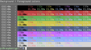 Linux 的 xterm 佈景主題顏色設定教學與範例，讓終端機加上彩色 – G. T. Wang