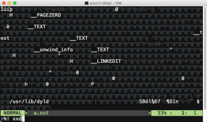 Vim 搭配 xxd 指令作為 16 進位編輯器教學 – G. T. Wang