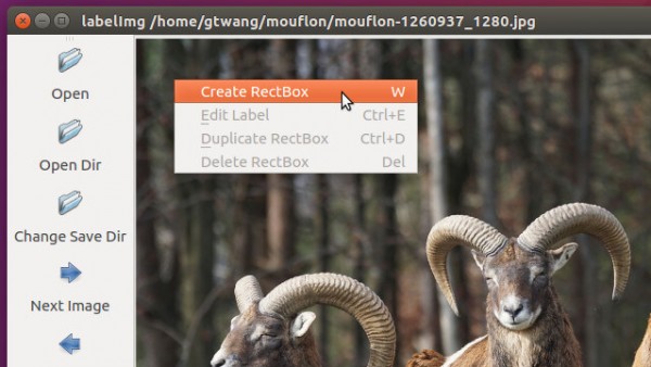 LabelImg 影像標註工具使用教學，製作深度學習用的資料集 – G. T. Wang