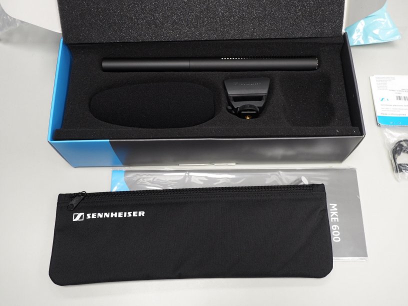 [開箱] Sennheiser MKE 600 槍型麥克風 – G. T. Wang