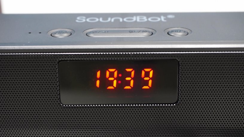 [開箱] 美國聲霸 SoundBot SB1023 FM 廣播藍牙喇叭時鐘鬧鐘 – G. T. Wang