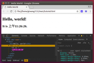React 入門教學與 Hello World 基礎範例 – 第 2 頁 – G. T. Wang
