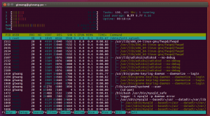 Linux 的 htop 系統狀態即時監控指令工具使用教學 – G. T. Wang