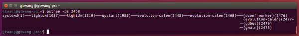 Linux pstree 以樹狀圖顯示行程相關性指令教學 – G. T. Wang