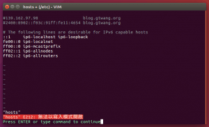 Vim 存檔沒有 root 權限問題解決方法教學 – G. T. Wang