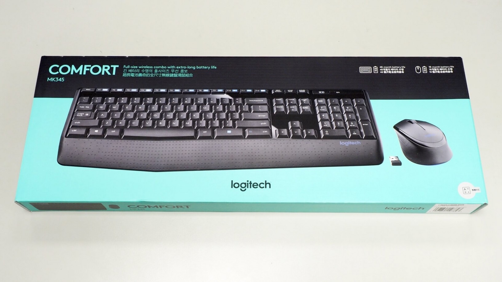 [開箱] 羅技 Logitech MK345 無線滑鼠鍵盤組 – G. T. Wang