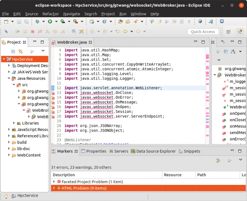 Eclipse 出現 Javaxwebsocket Cannot Be Resolved 問題解決方法教學 G T Wang