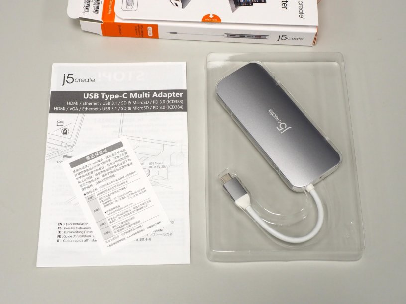 [開箱] j5create USB Type-C 10 合 1 擴充基座 JCD384 – G. T. Wang