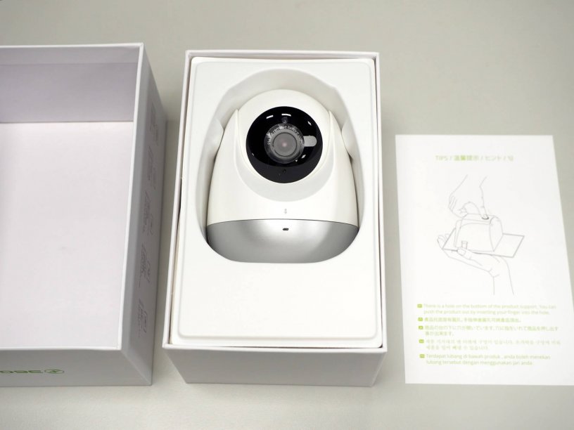 [開箱] 360 雲台版高解析雙向智能攝影機 D706 – G. T. Wang