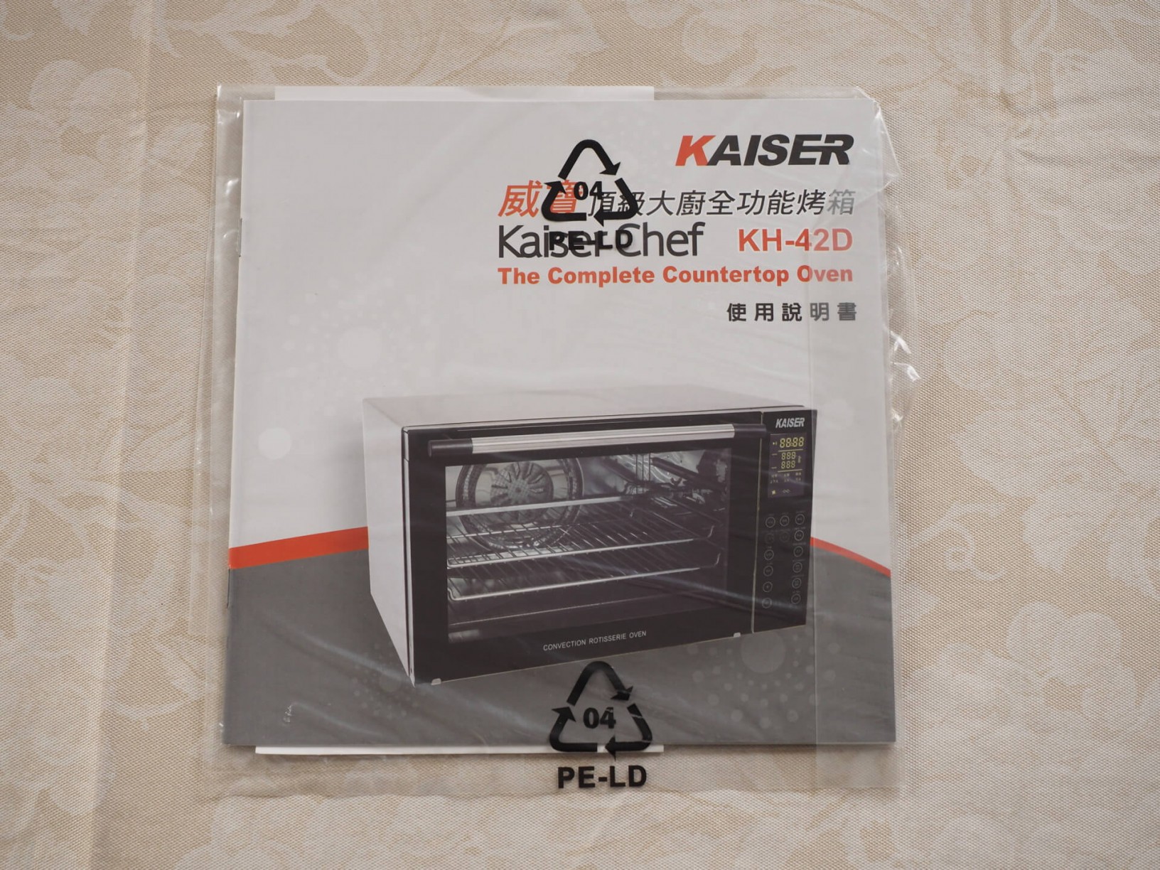 [開箱] Kaiser 威寶頂級大廚電子觸控全功能烤箱 KH-42D – G. T. Wang