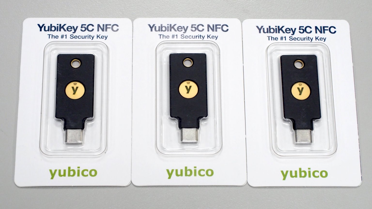 [開箱] YubiKey 5C NFC 實體金鑰 – G. T. Wang